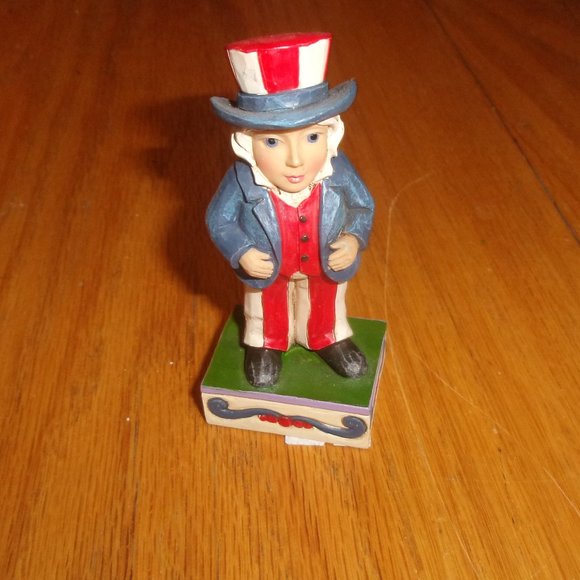 Jim Shore | Accents | Jim Shore Mini Uncle Sam Figurine | Poshmark